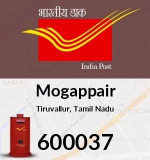 Mogappair Pin Code, Tiruvallur, Tamil Nadu