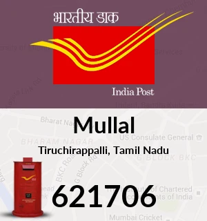 Mullal Pin Code, Tiruchirappalli, Tamil Nadu