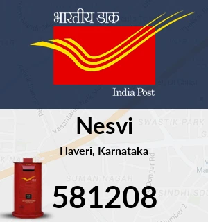 Nesvi Pin Code, Haveri, Karnataka