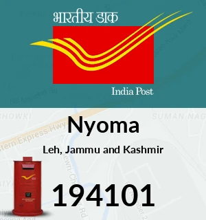 Nyoma Pin Code, Leh, Jammu and Kashmir