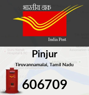 Pinjur Pin Code, Tiruvannamalai, Tamil Nadu