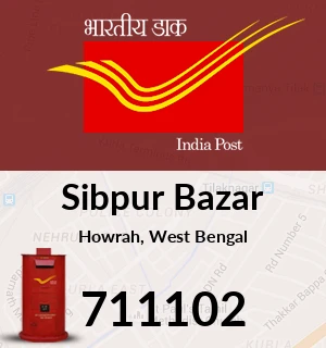 Sibpur Bazar Pin Code, Howrah, West Bengal