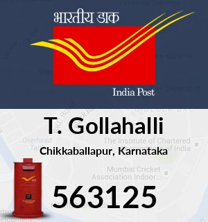 T. Gollahalli Pin Code, Chikkaballapur, Karnataka
