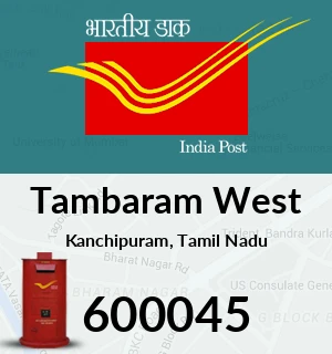 Tambaram West Pin Code, Kanchipuram, Tamil Nadu